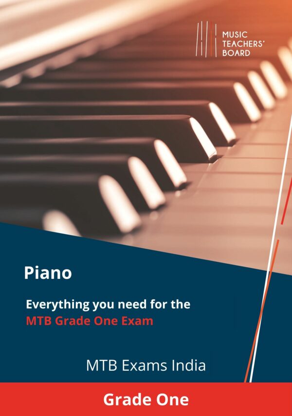 Custom Piano Grade One Digital Book - MTB Exams