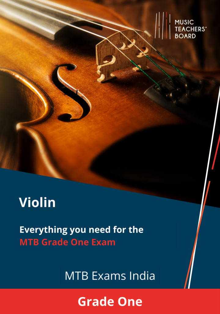 Custom Violin Grade One Digital Book - MTB Exams India